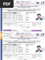 Fillet Weid Break and Macroetch Test Plate | PDF | Metalworking | Welding