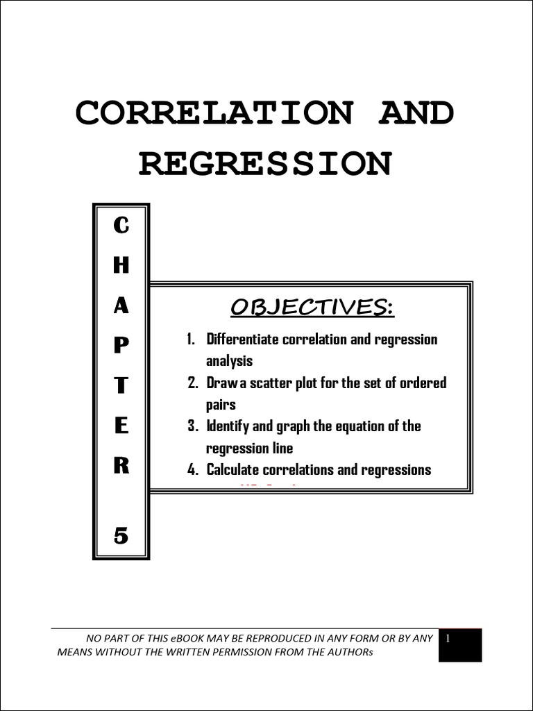 Lecture 4 Correlation and Multiple Regression | PDF | Regression ...