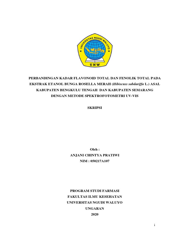 Bunga Rosela | PDF | Kesehatan Holistik