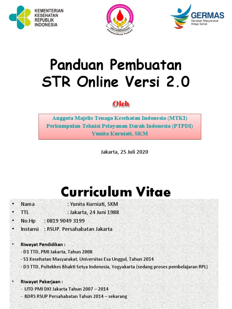 Panduan Str Online Ver 2 0 Pdf