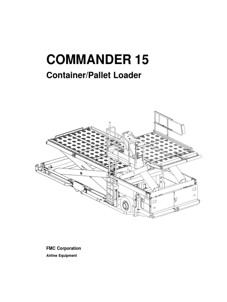 Commander Cargo Loader C15 Manual | PDF | Loader (Equipment) | Elevator