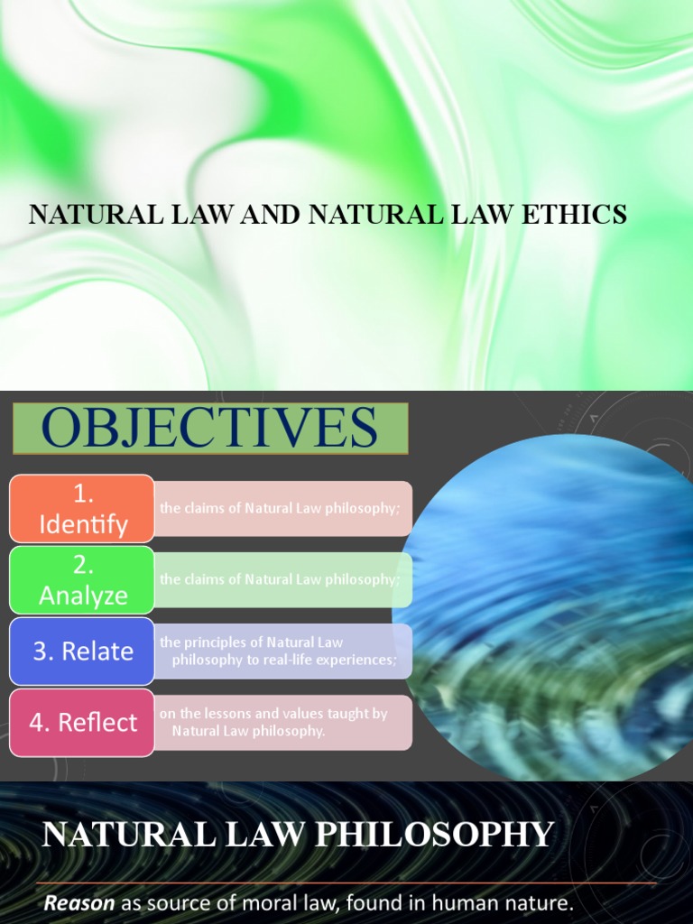 Natural Law and Natural Law Ethics | PDF | Natural Law | Reason