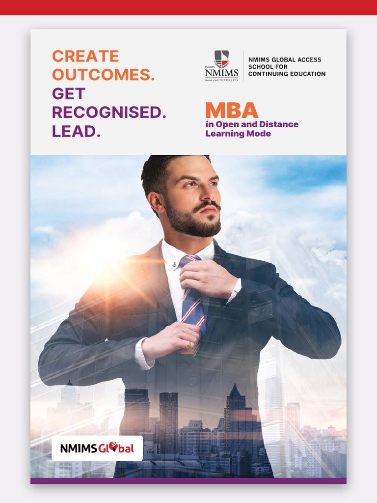 Earn an MBA in Distance Learning and Transform Your Career | PDF ...