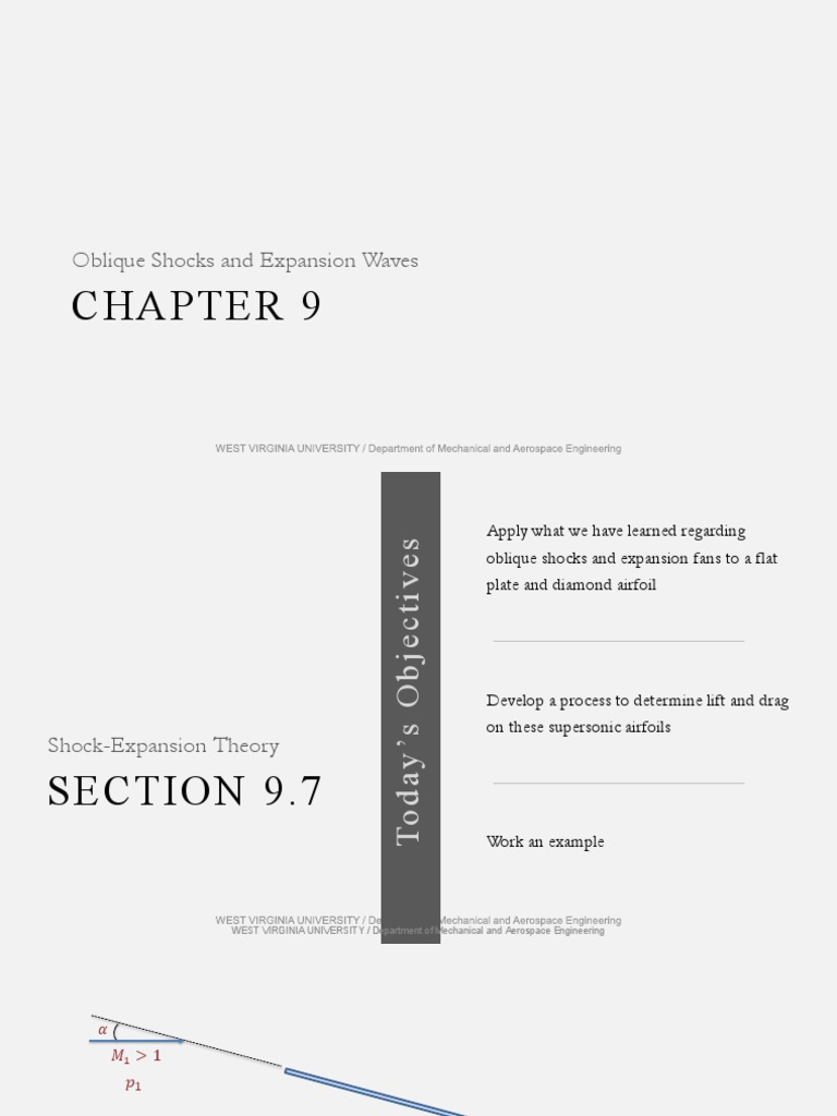 Oblique Shocks and Expansion Waves | PDF | Shock Wave | Drag (Physics)