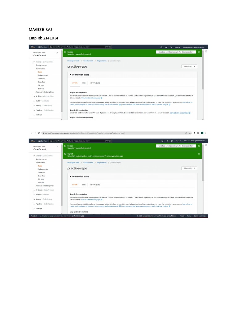 Magesh Raj Emp Id: 2141034 | PDF