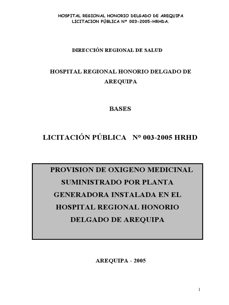 LP 3 2005 HRHD Bases | PDF | Hospital | Seguro