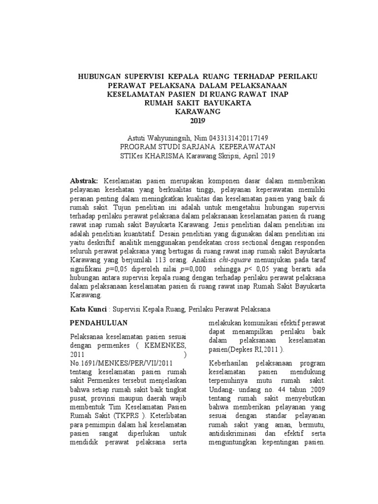 Contoh MANUSKRIP | PDF