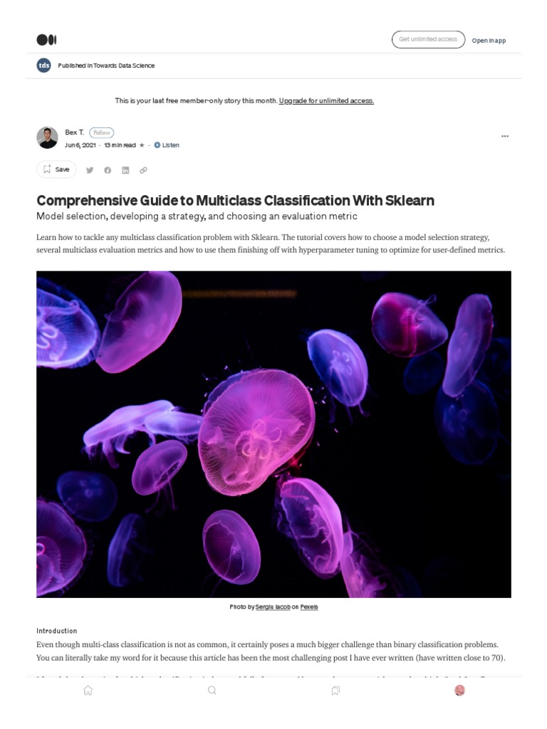 Comprehensive Guide To Multiclass Classification With Sklearn - Towards ...