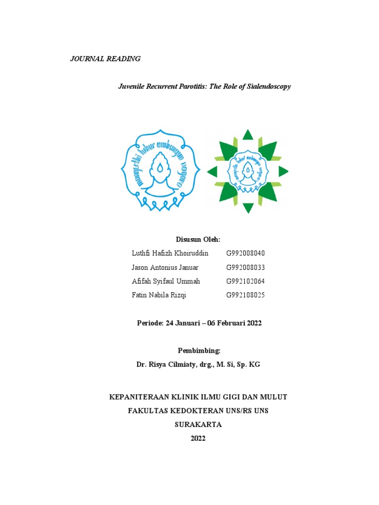 Juvenile Parotitis | PDF