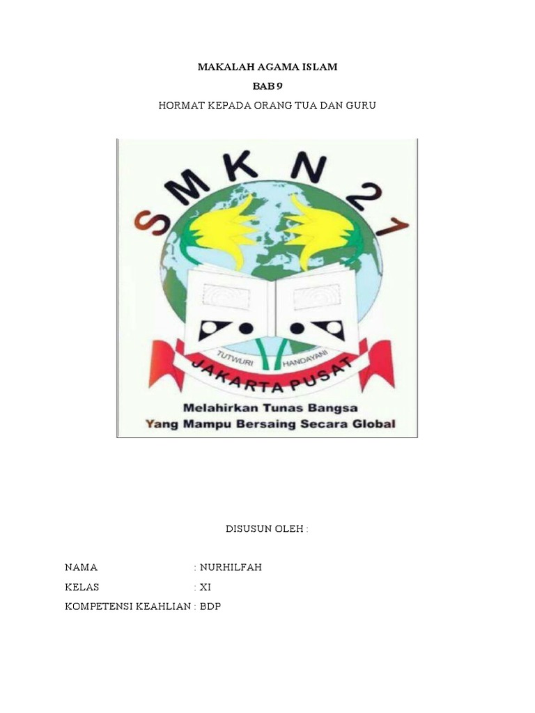 Makalah 1 Pai (Bab 9) | PDF