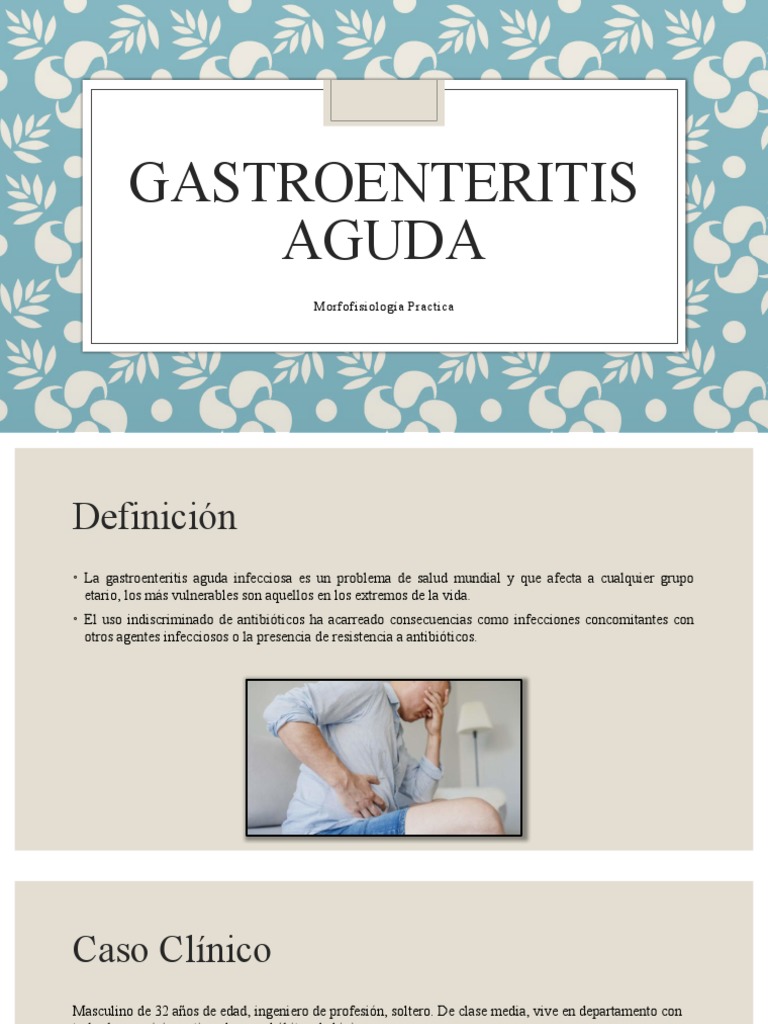 Gastroenteritis Aguda: Diagnóstico y Tratamiento | PDF | Diarrea ...