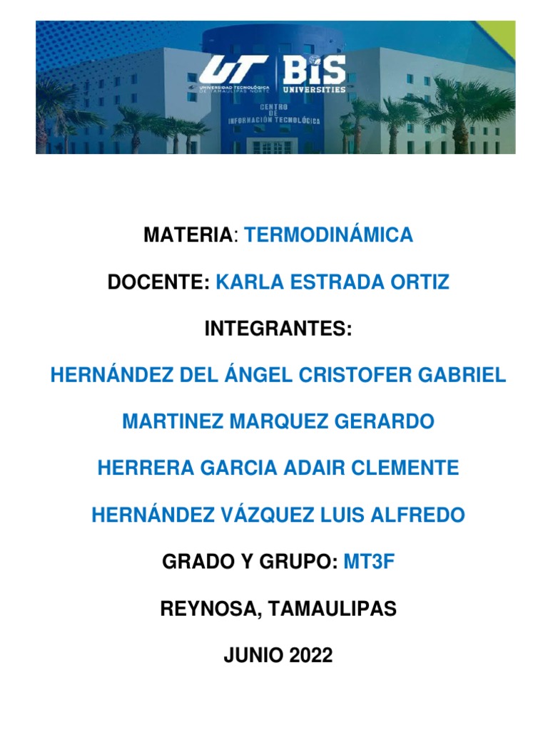 Manual de Practicas Lab Termo (Distancia) MT3F Practica 4 | PDF | Temperatura | Presión
