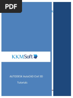 Step by Step Tutorial Civil 3D | PDF | Autodesk | Engineering