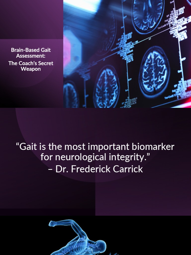 Brain Based Gait Assessment Final | PDF | Cerebellum | Cerebral Cortex