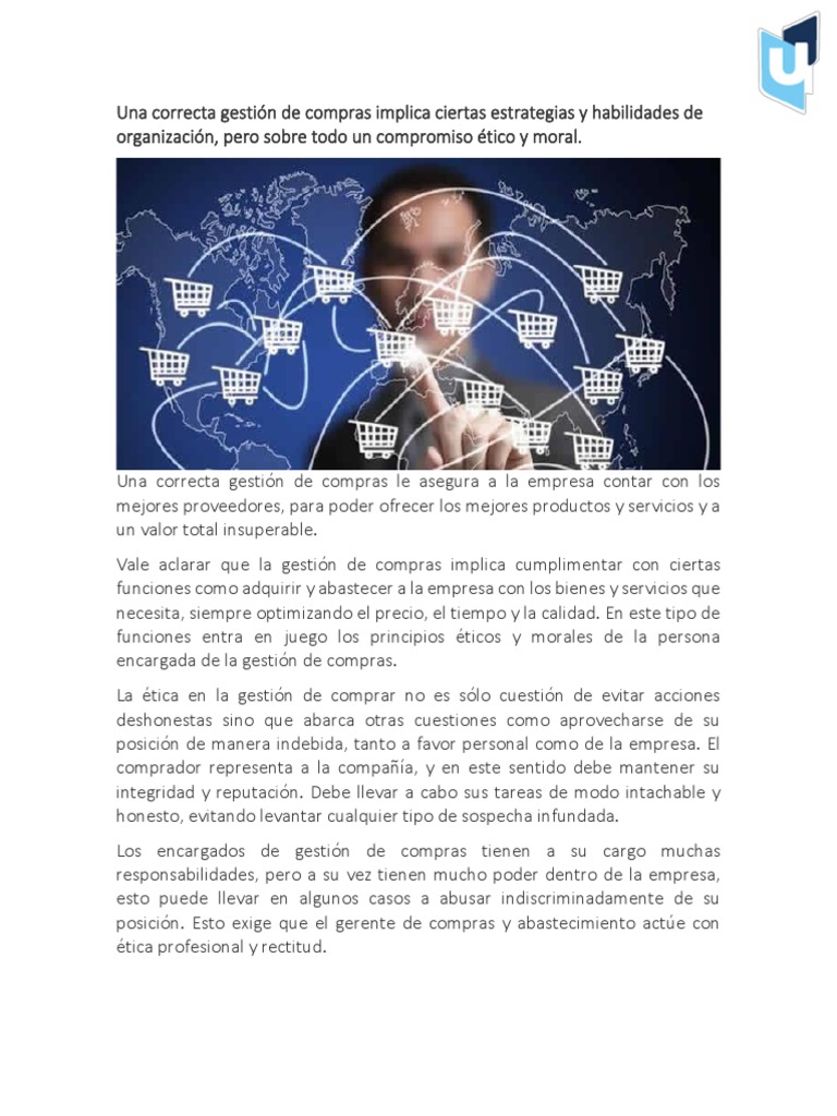 Etica en La Gestión de Compras | PDF | Business | Calidad (comercial)