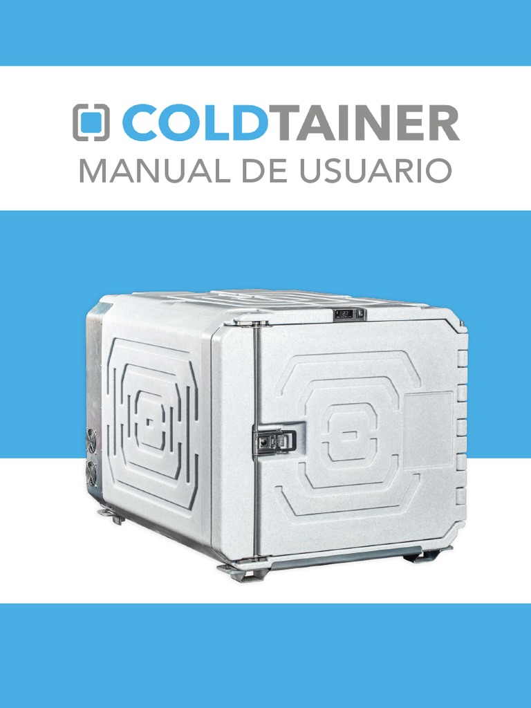 Coldtainer Usermanual ESPANOL | PDF | Corriente continua | Termostato