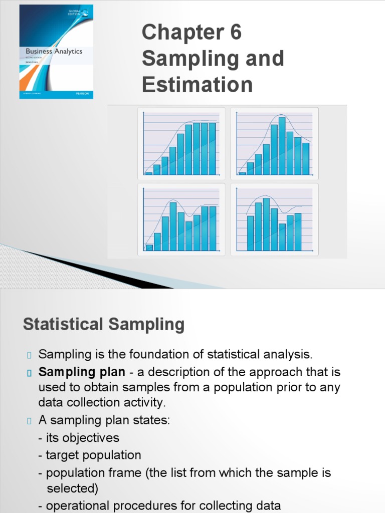 Estimating Population Parameters Through Statistical Sampling and ...