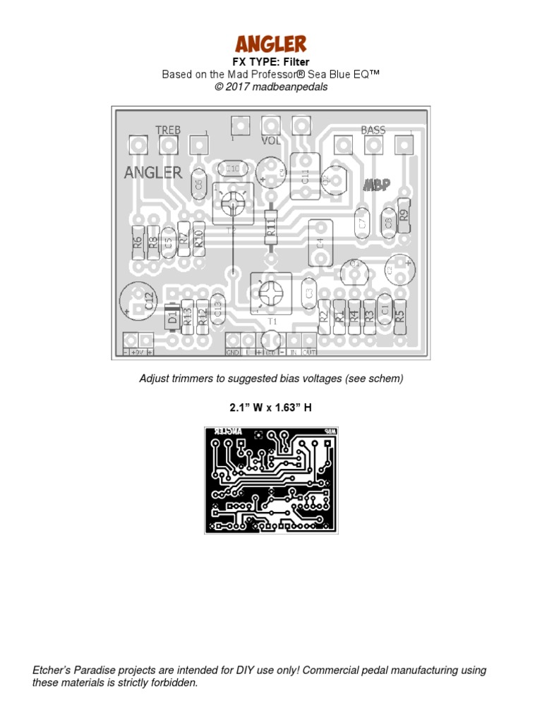 Angler: Based On The Mad Professor® Sea Blue EQ™ | PDF