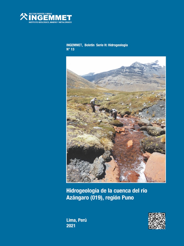 H013-Hidrogeologia Cuenca Rio Azangaro-Puno | PDF | Agua subterránea | Cuenca de drenaje