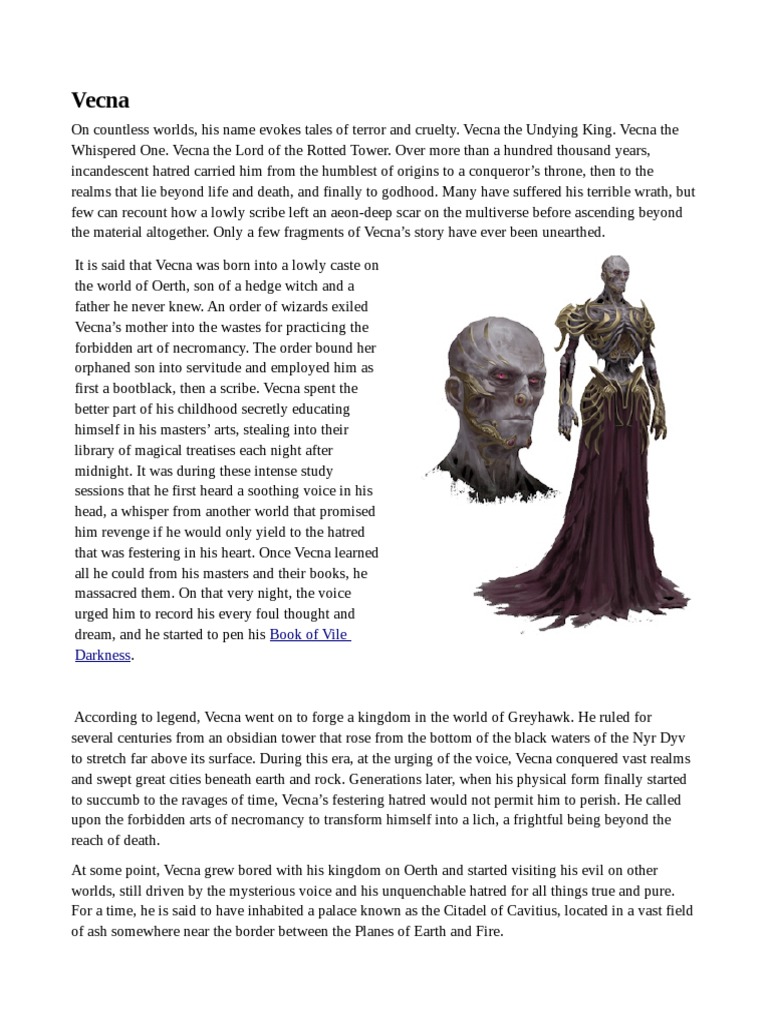 The Vecna Dossier | PDF