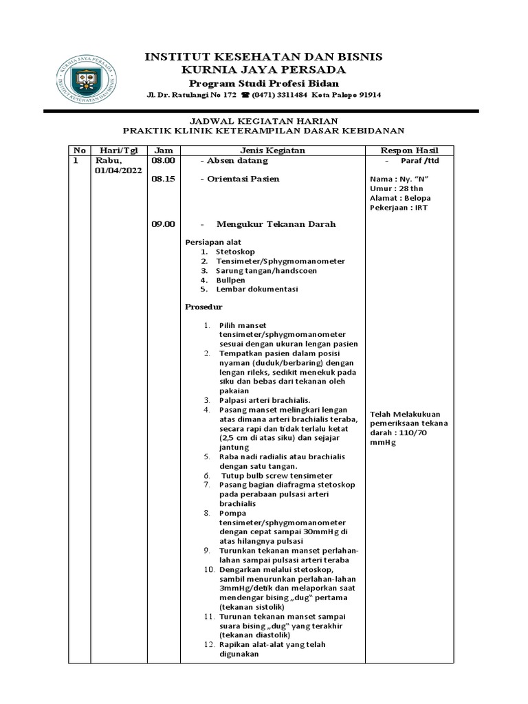 Profesi Bidan (KDPK) | PDF | Sains & Matematika