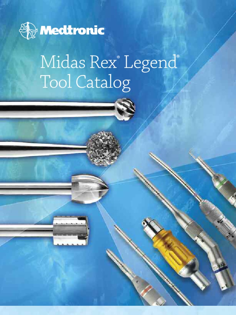 Midas Rex Legend Tool Catalog | PDF | Drill | Manufactured Goods