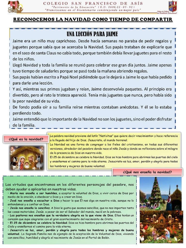 Una Lección para Jaime | PDF