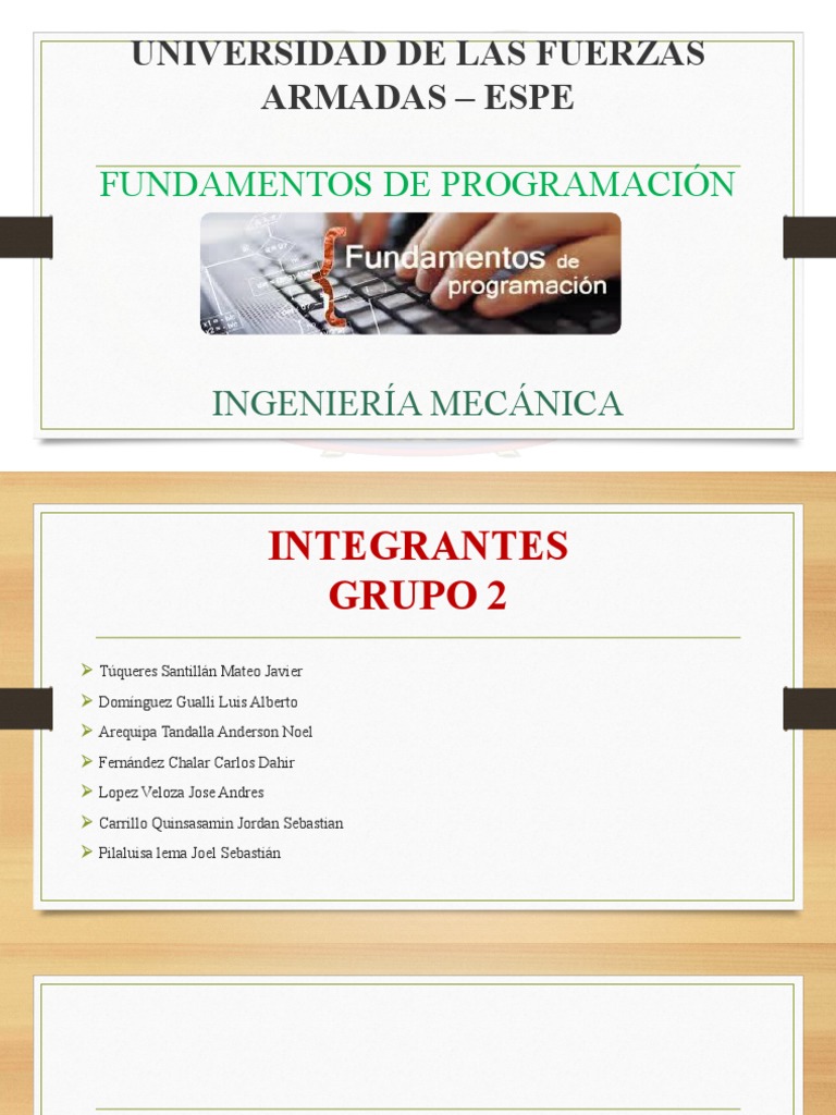 Fundamentos de Programacion - Algoritmos Revisado | PDF | Algoritmos ...