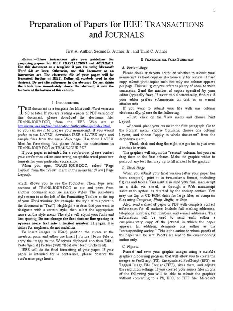 Formato Papers IEEE | PDF | Portable Document Format | Magnetic Field