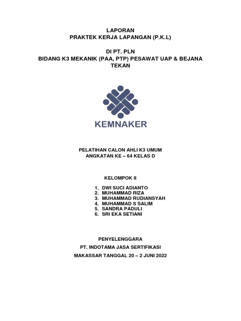 PKL Kelompok Ii | PDF