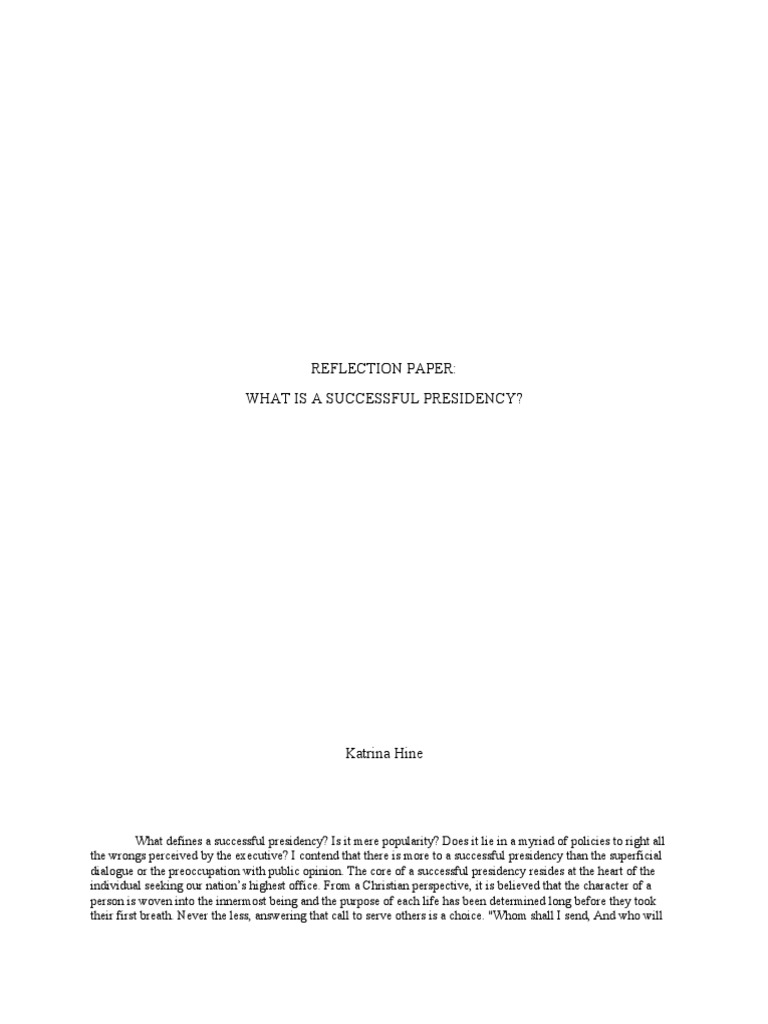 REFLECTION PAPER Edit For Upload | PDF