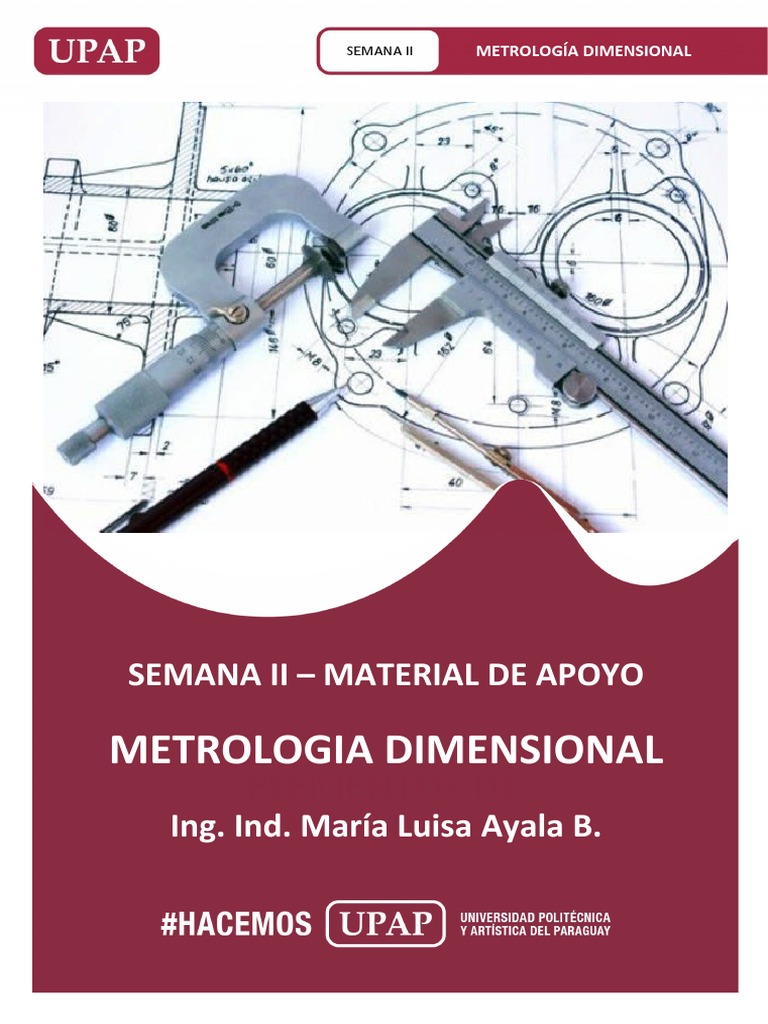 Semana Ii - Metrologia Dimensional | PDF | Medición | Metrología