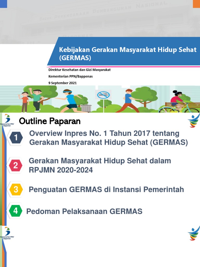Kebijakan GERMAS untuk Kesehatan Masyarakat | PDF | Pengembangan Diri