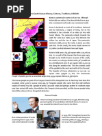 History and Division of Korea | PDF | Korea | East Asia