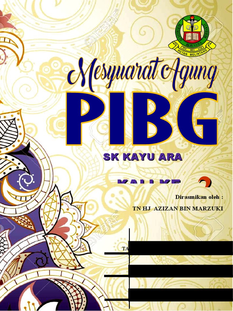 Buku Program Pibg 2020 | PDF