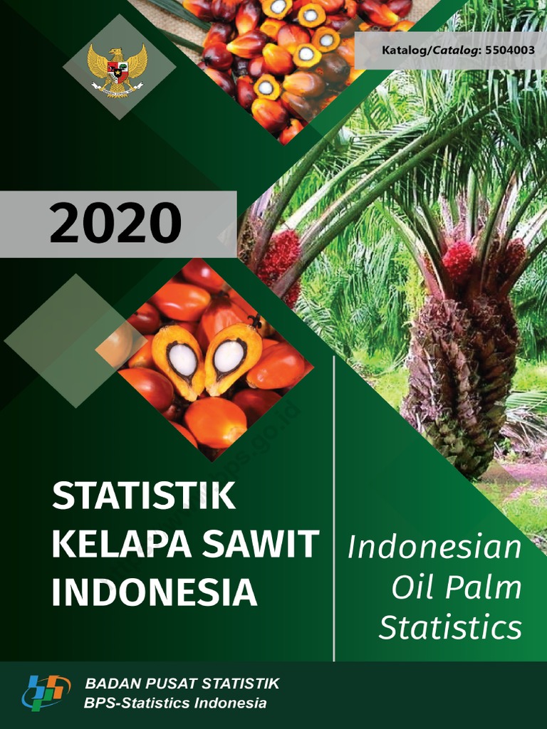 Statistik Kelapa Sawit 2020 BPS | PDF