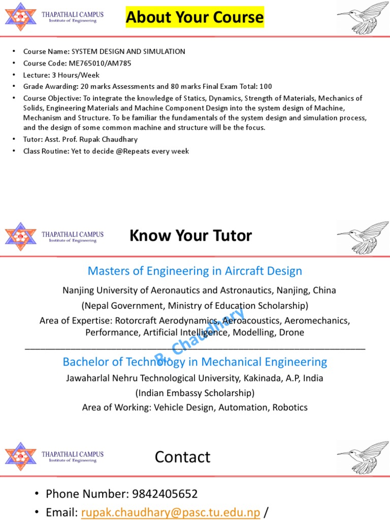 Course Details | PDF | Engineering | Design
