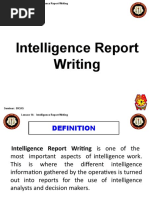 Lesson 8 - Introduction To Intelligence Tradecraft | PDF | Surveillance ...