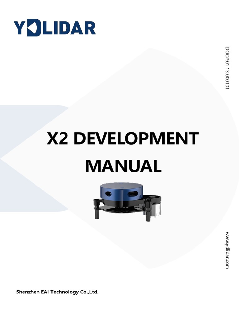YDLIDAR X2 Development Manual V1.1 | PDF | Network Packet | Bit