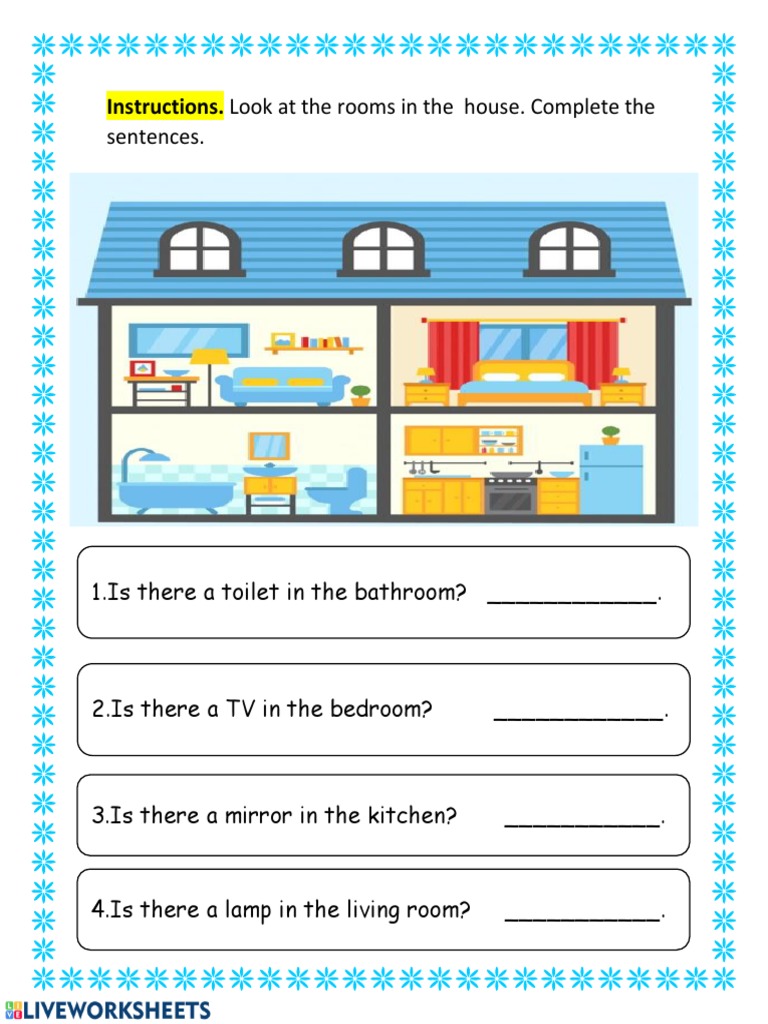 Unit 12 - Grammar (Is There) | PDF
