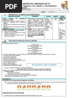 Sesión #11 Matematica (Resolvemos Adiciones Llevando) | PDF | Aprendizaje | Evaluación