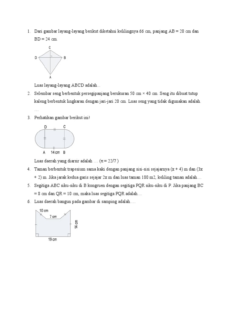 Bangun Datar 23 April | PDF