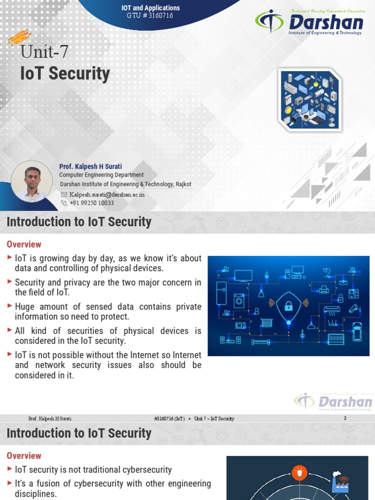 IoT Security: Key Concepts & Challenges | PDF | Internet Of Things | Computer Network