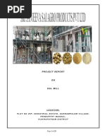 Project Report On Rice Mill | PDF | Rice | Agriculture