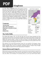 Family Tree of The Goryeo Royal Family | PDF | Korea | Heads Of State