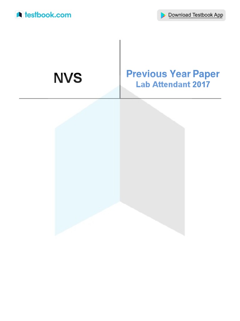 NVS Lab Attendant | PDF | Multiple Choice