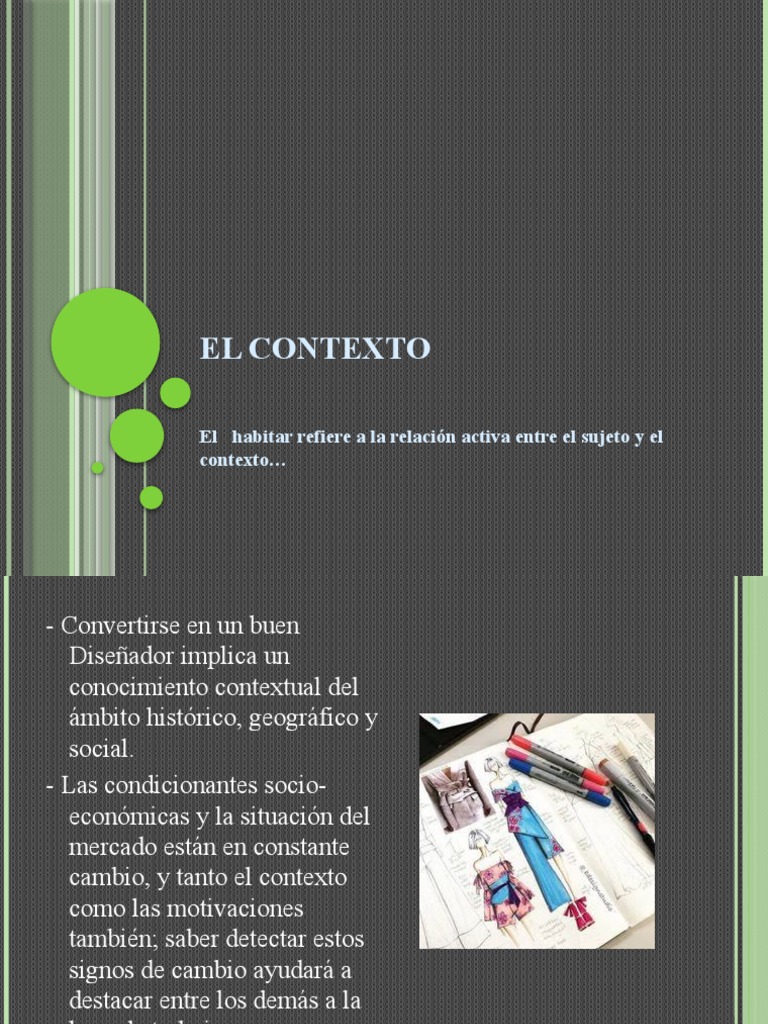 El Contexto | PDF | Sociedad | Ropa