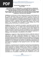 DHSUD Memorandum Circular No. 2023-006 Supervision and Conduct of ...