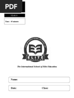 Year 8 Science Exam Practice Questions 2016 | PDF | Chemical Substances ...