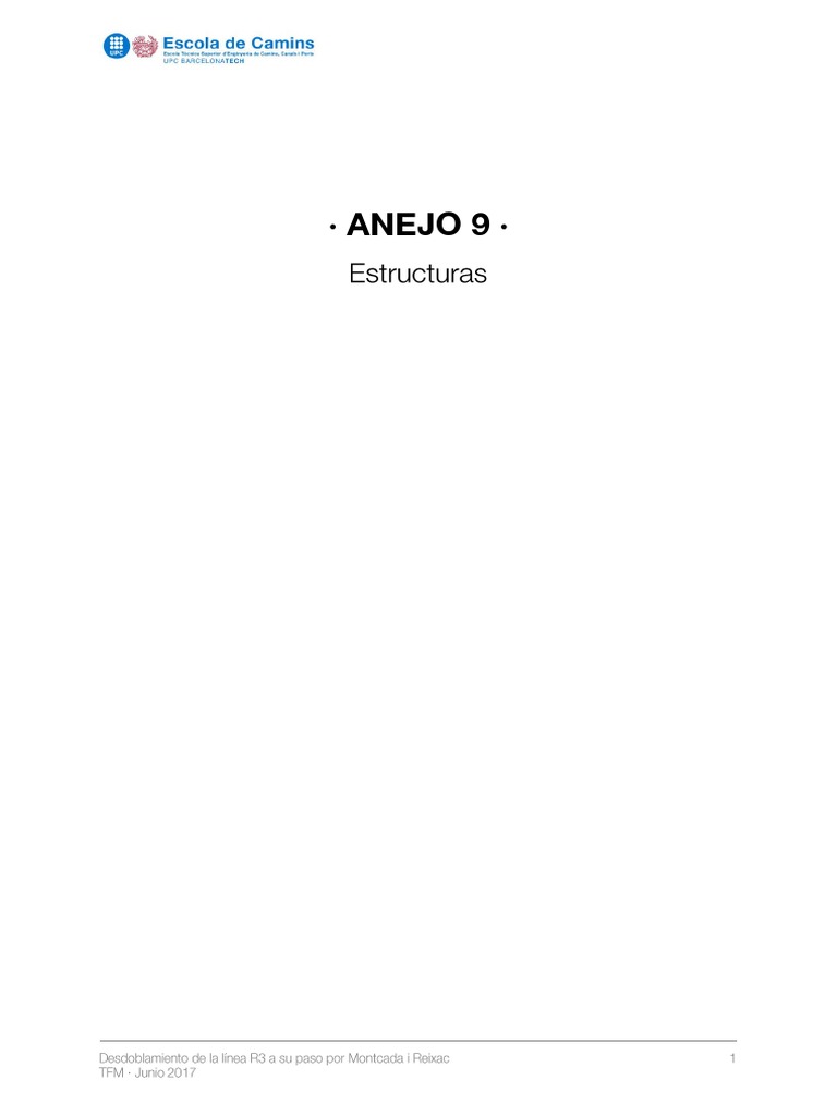 Documento 1-III Anejos 9-21 | PDF | Hormigón | Ingeniero civil